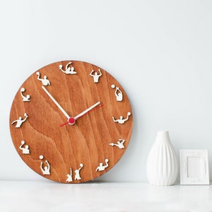 Water Polo Clock | Home Sport Decor | Water Polo Art Wall Decor ...