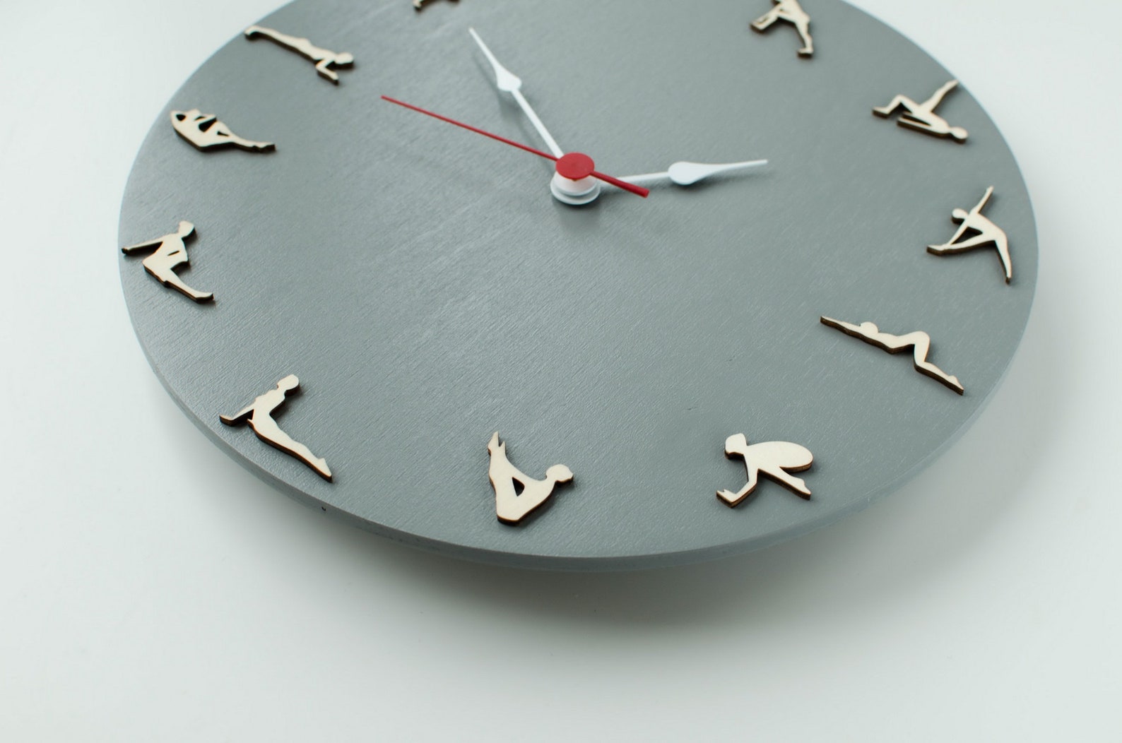 Stretching Practice Pilates Clock Pilates Decor for Studio - Etsy