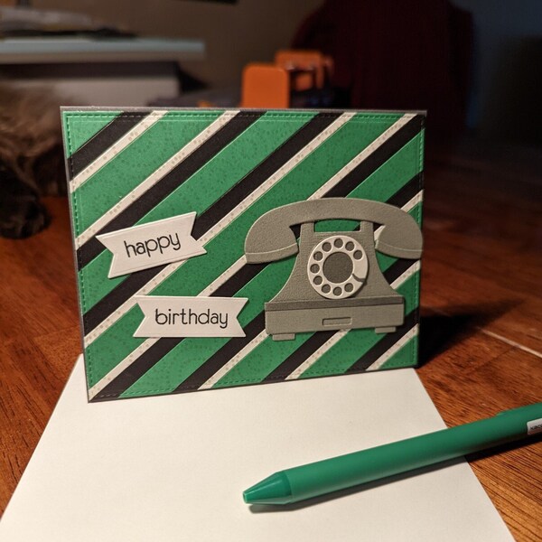 Green Rotary Phone - Etsy