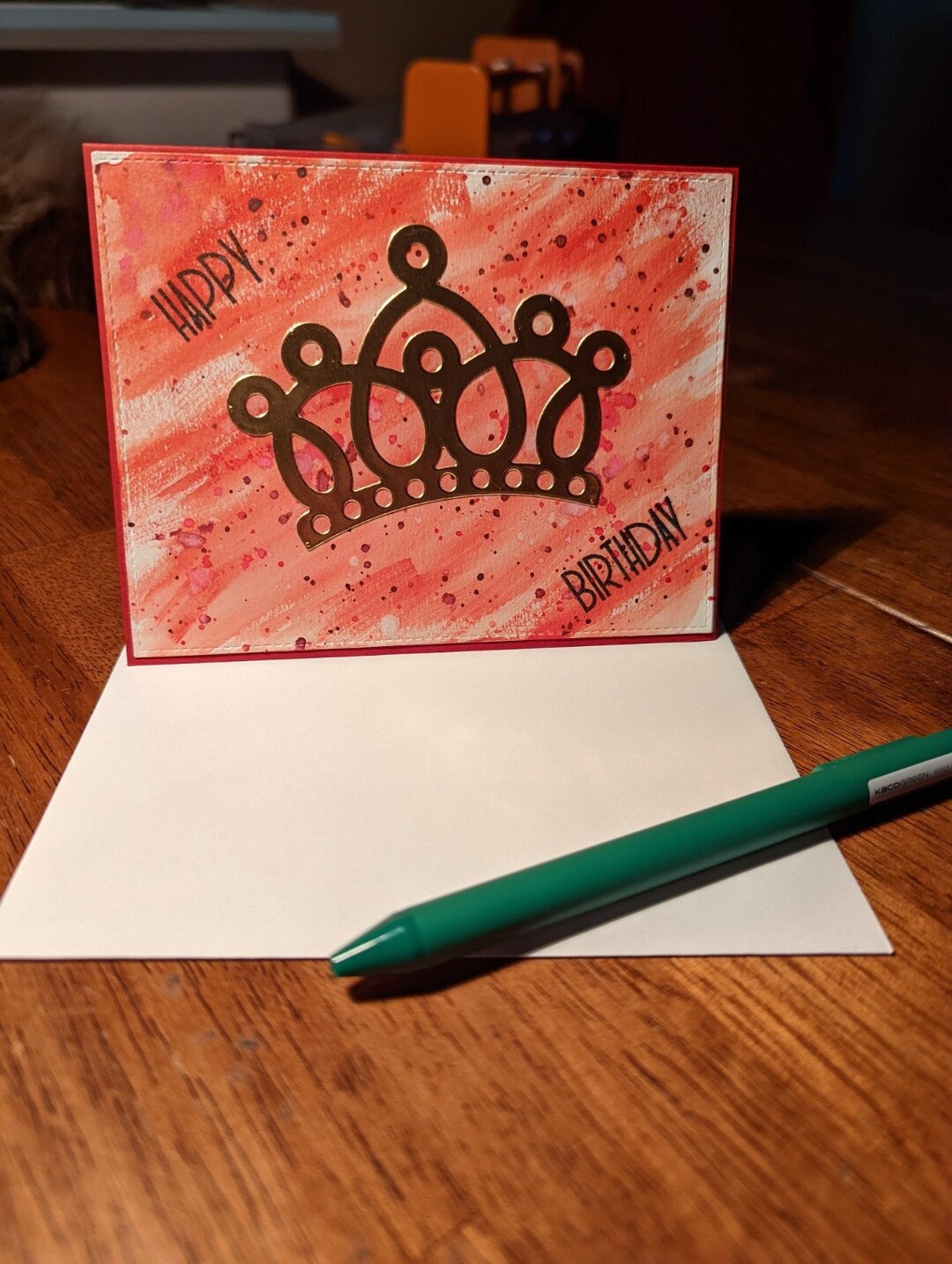 Birthday Tiara Card - Etsy