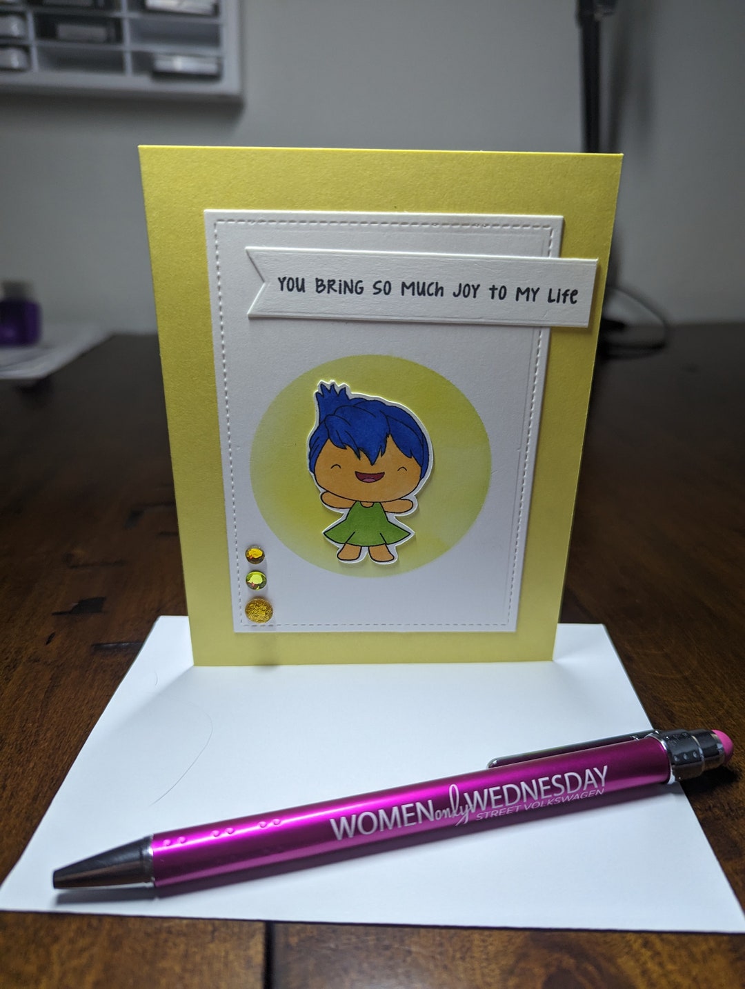 Set of Five Feeling Cards - Etsy