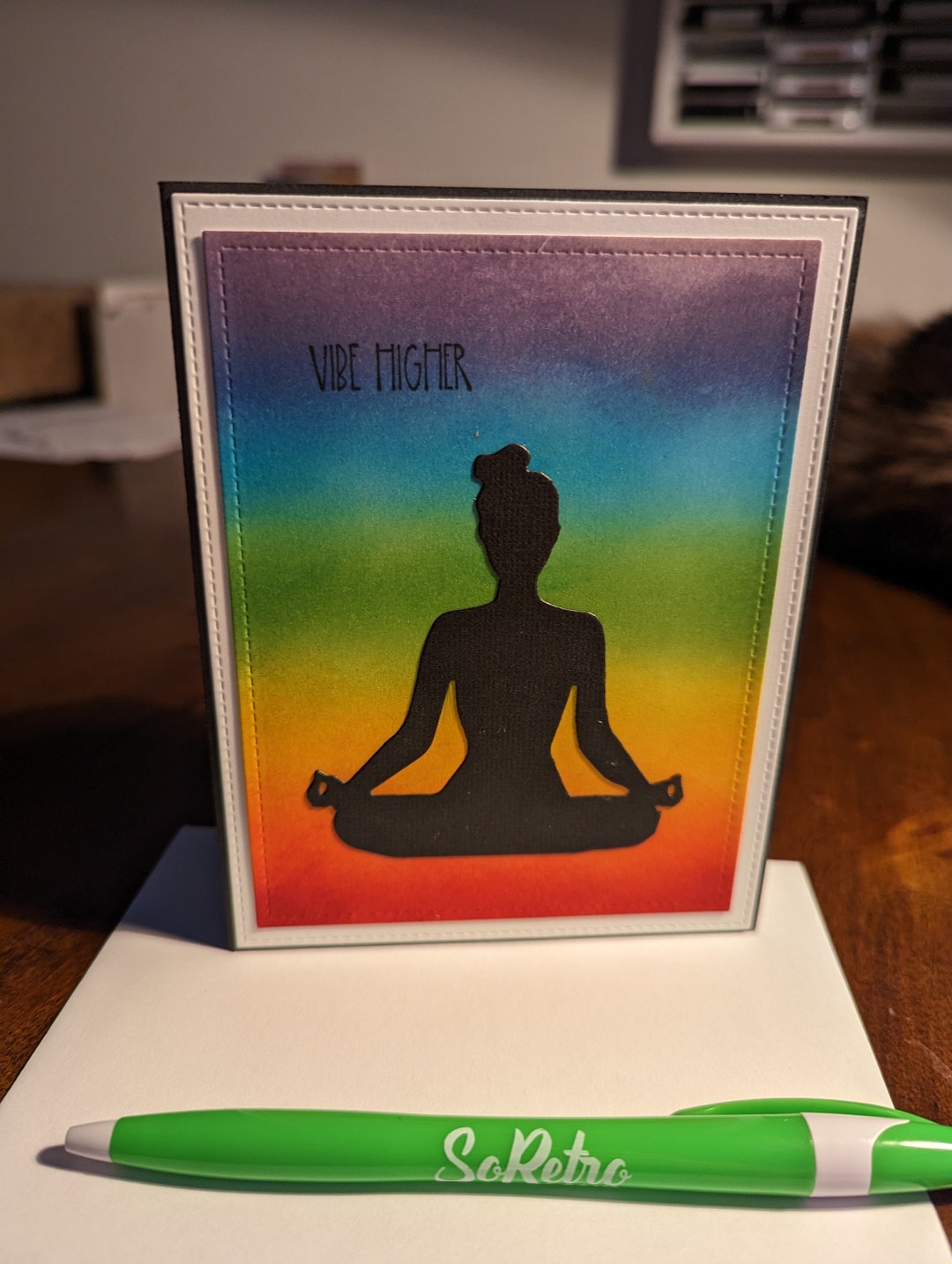Vibe Higher Card - Etsy