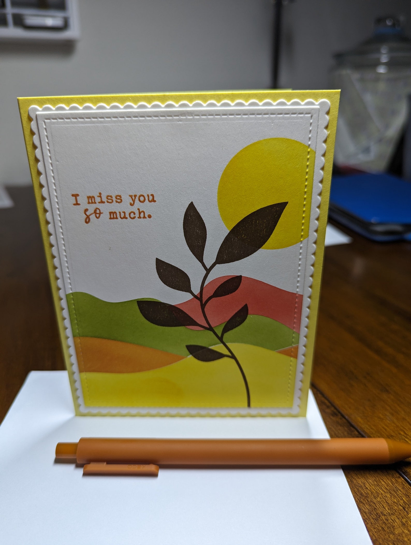 Yellow and Orange Card Bundle - Etsy