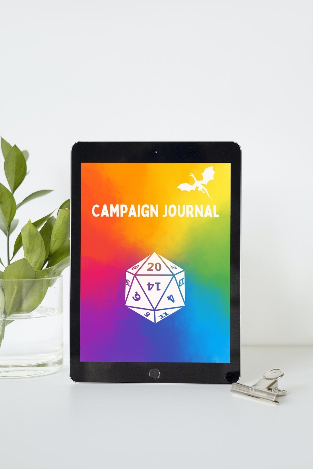 EXPANDED 9 Colors Digital D&D Campaign Journal, Dungeon Master Journal ...