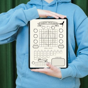 Digital D&D RPG Combat Tracker Digital Download 5 Colorways - Etsy