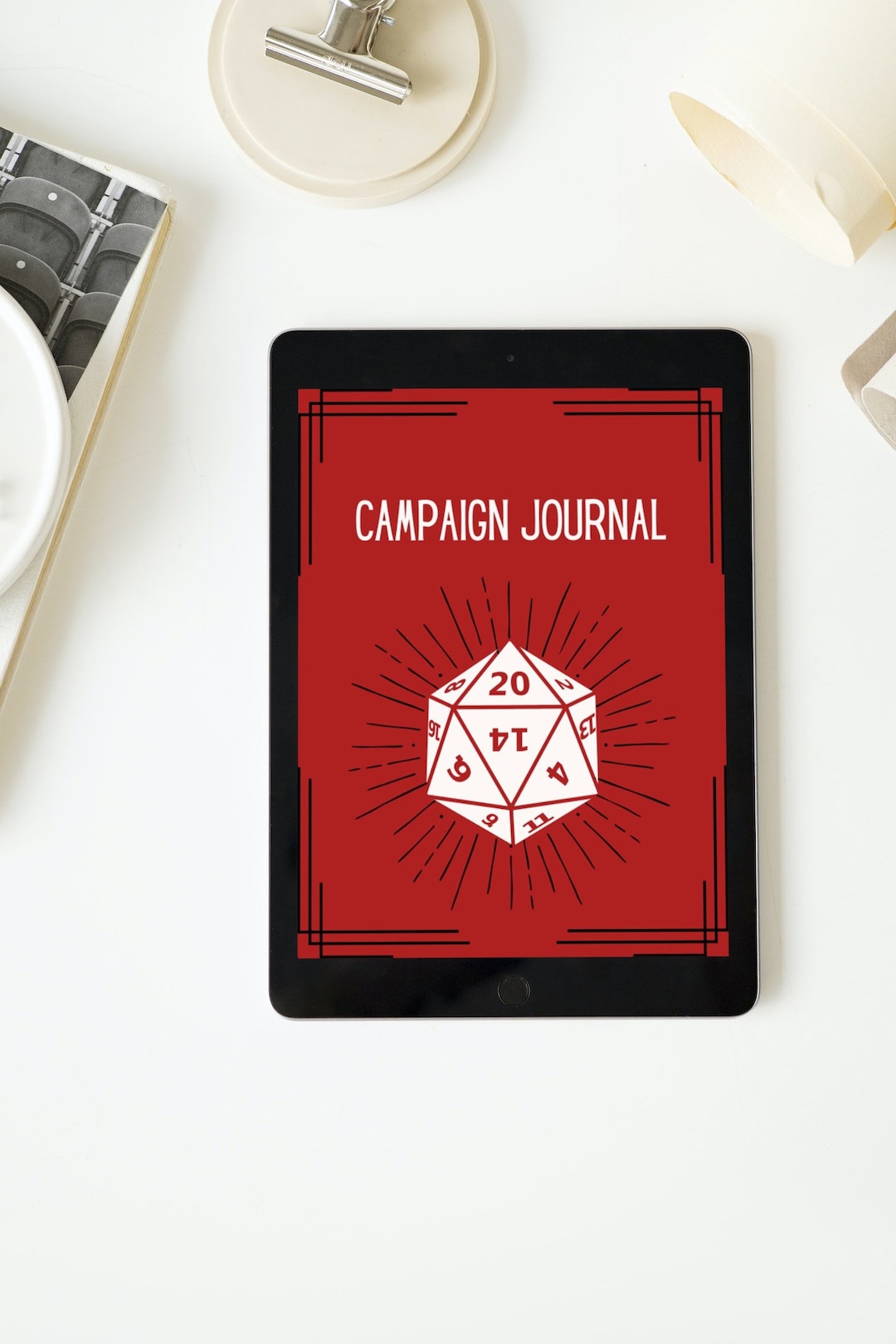 9 Colors Digital D&D Campaign Journal, Dungeon Master Journal, Dungeons ...