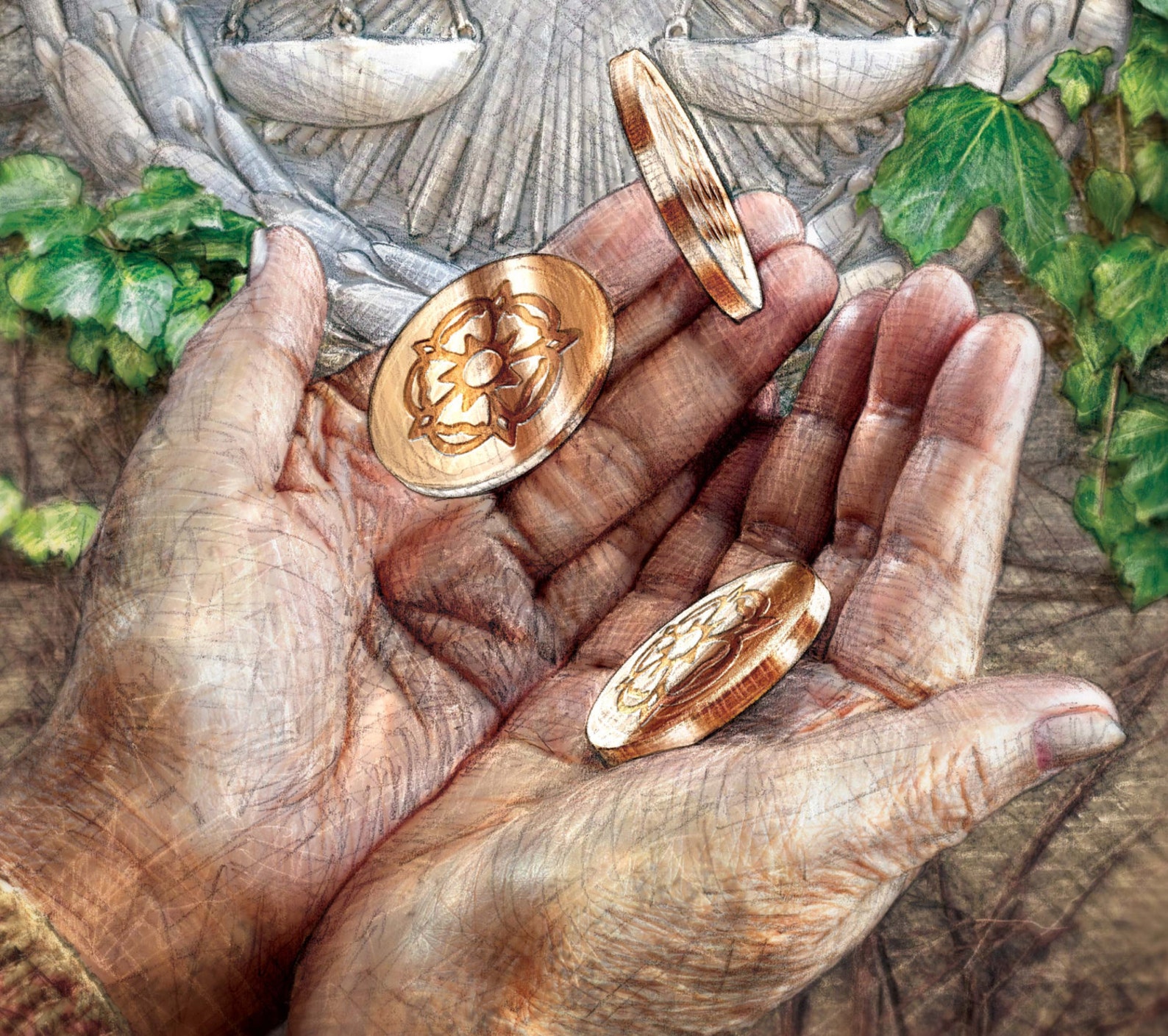 Six of Coins - Tarot Fine Art Print - Etsy