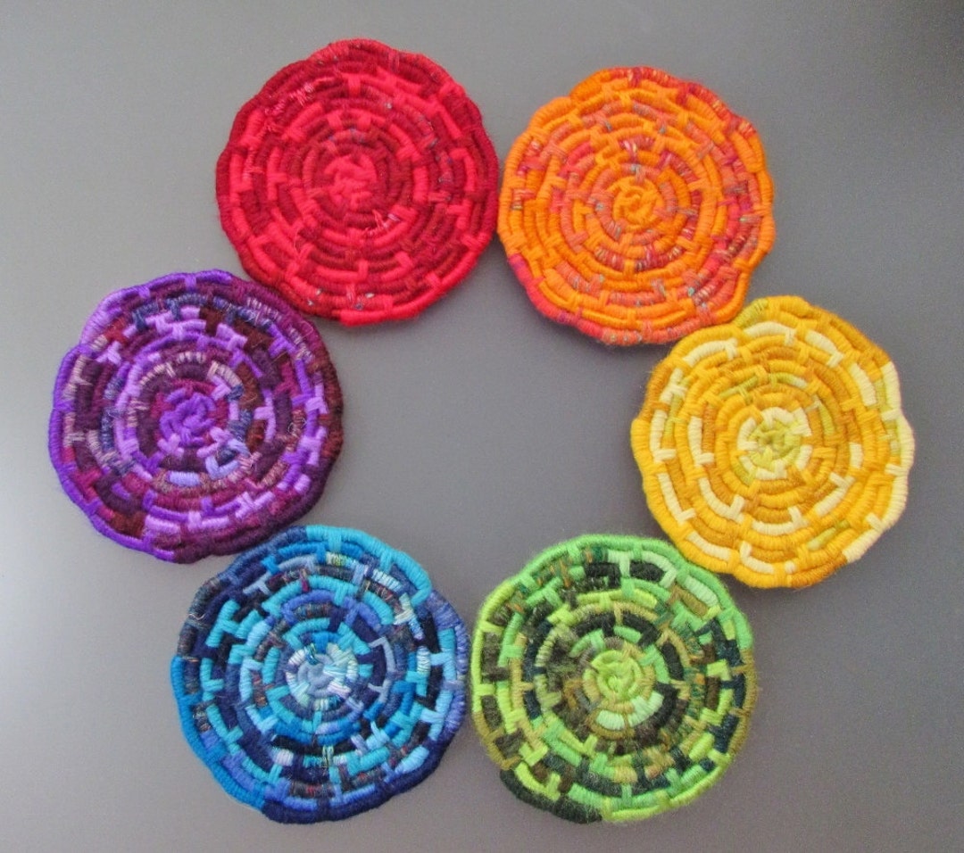 Custom-shaped Rainbow Discs Wall Hanging - YOU CHOOSE the Arrangement ...