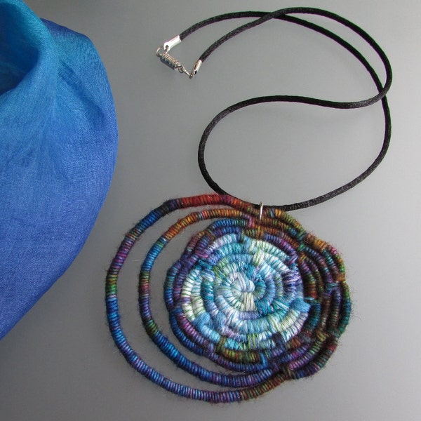 Fiber Necklace - Etsy