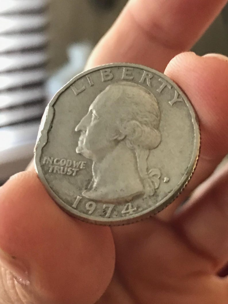 Rare 1974 D Error(s) Quarter~multiple Errors! D Filled In ...
