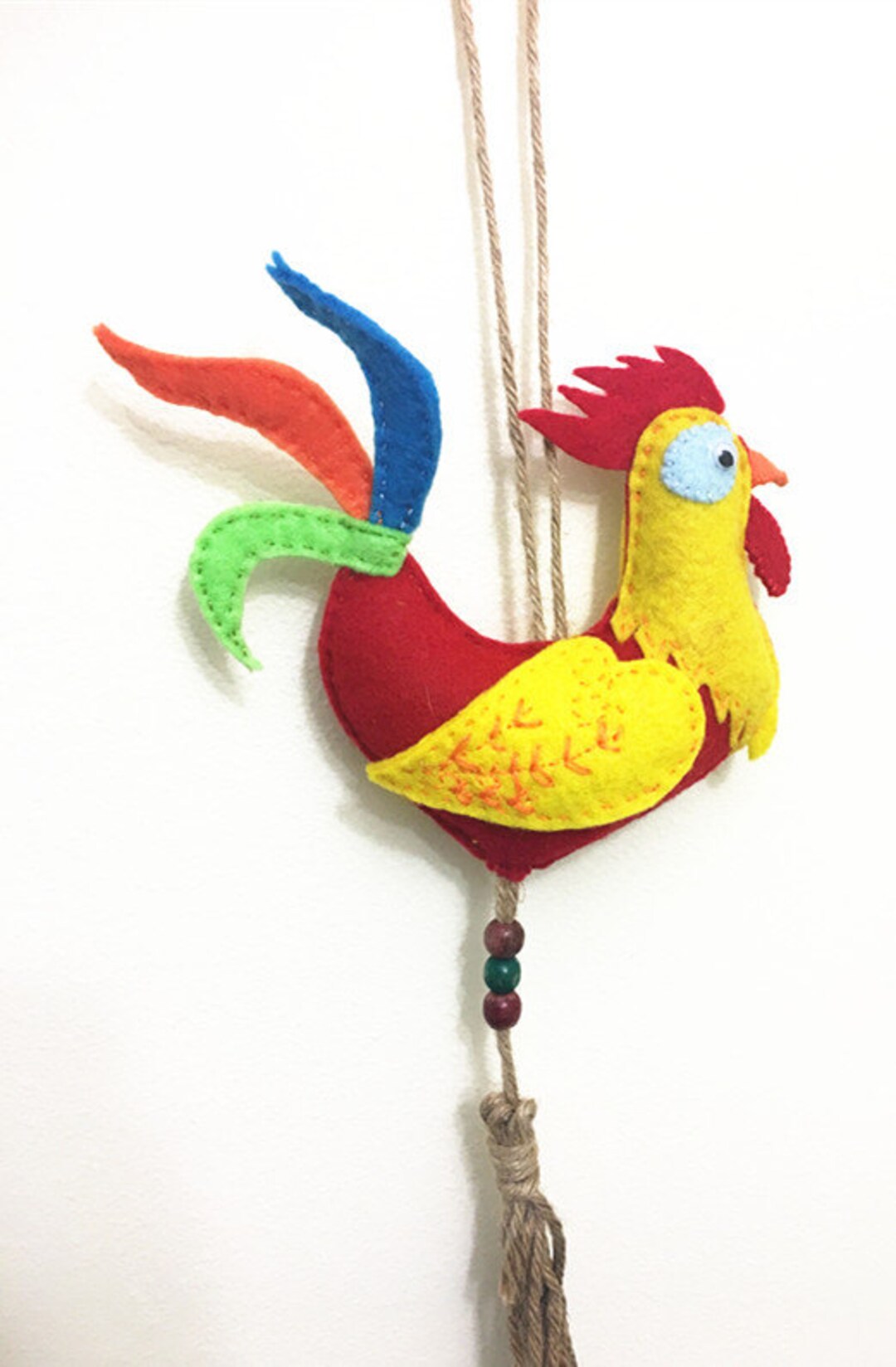 Easter Sale—stuffed Felt Rooster Toy,felt Chicken,chicken Felt Doll ...
