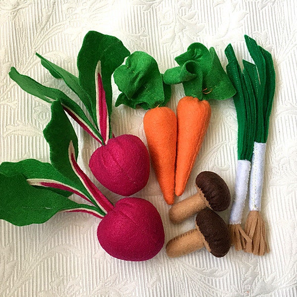 Felt Vegetables - Etsy