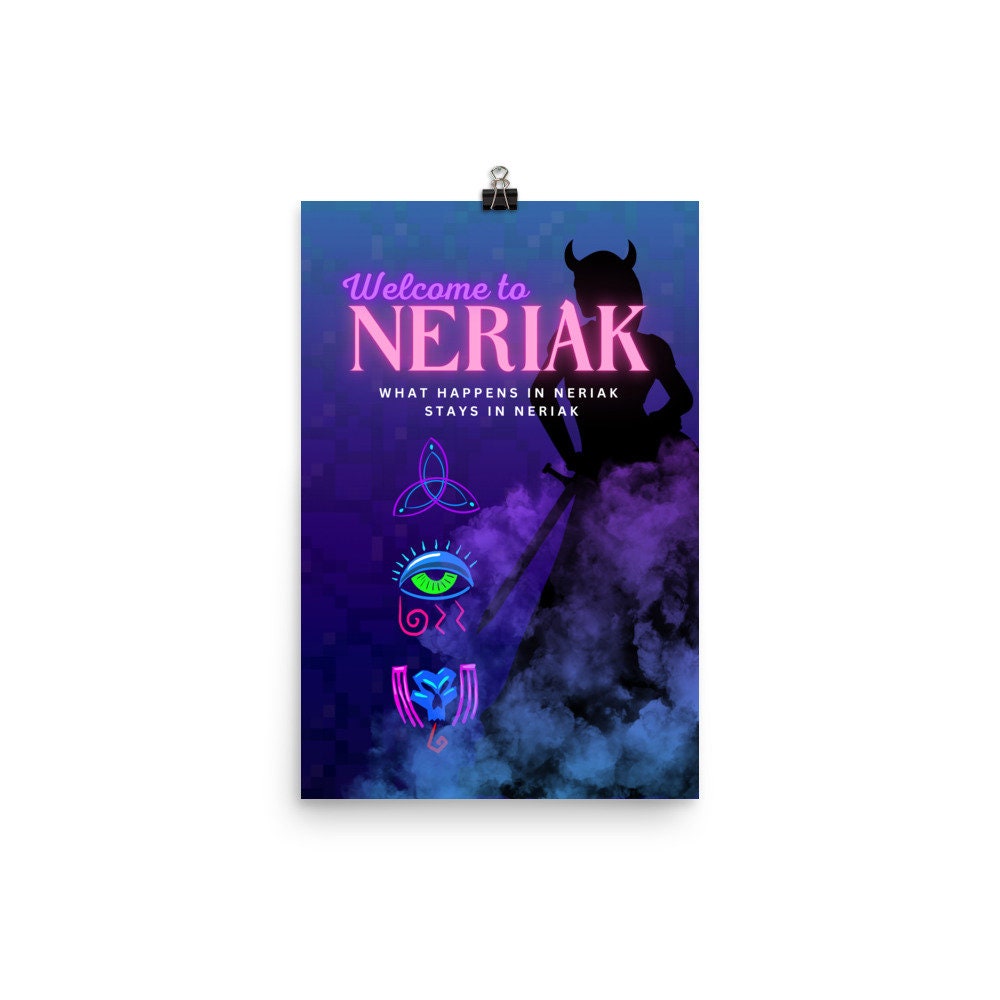 Welcome to Neriak Poster - Etsy
