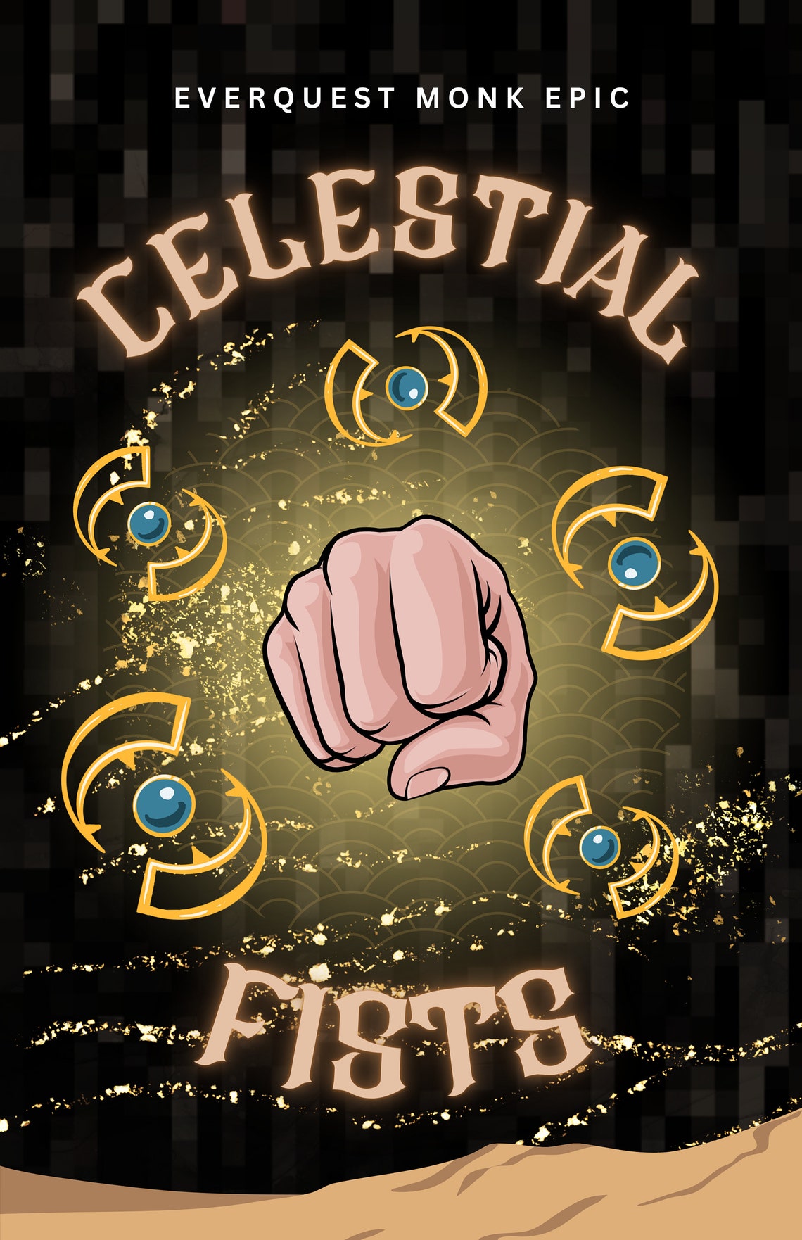 Everquest Fan Art - Monk Epic Poster - Etsy