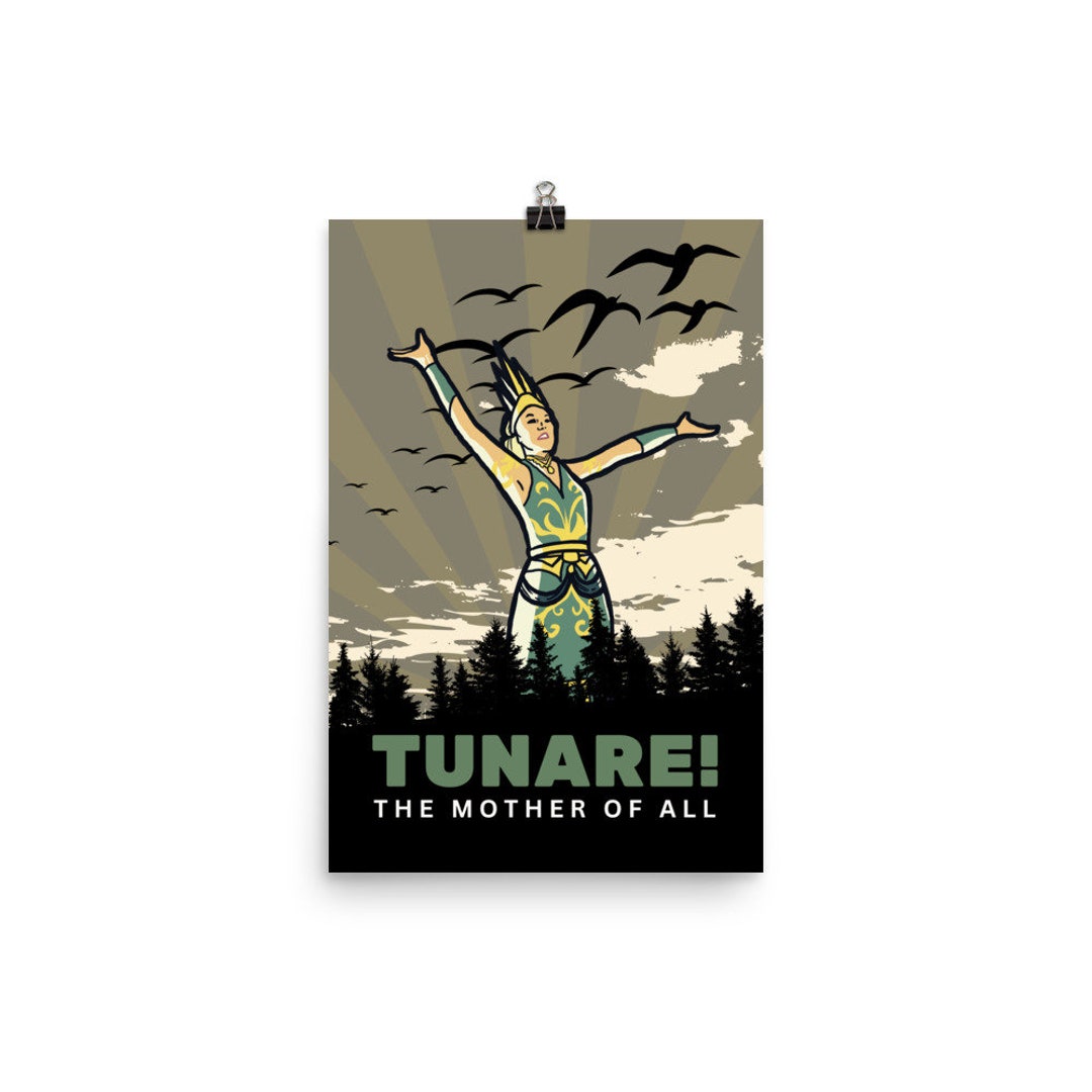 Everquest Fan Art - Tunare Mother of All Poster - Etsy