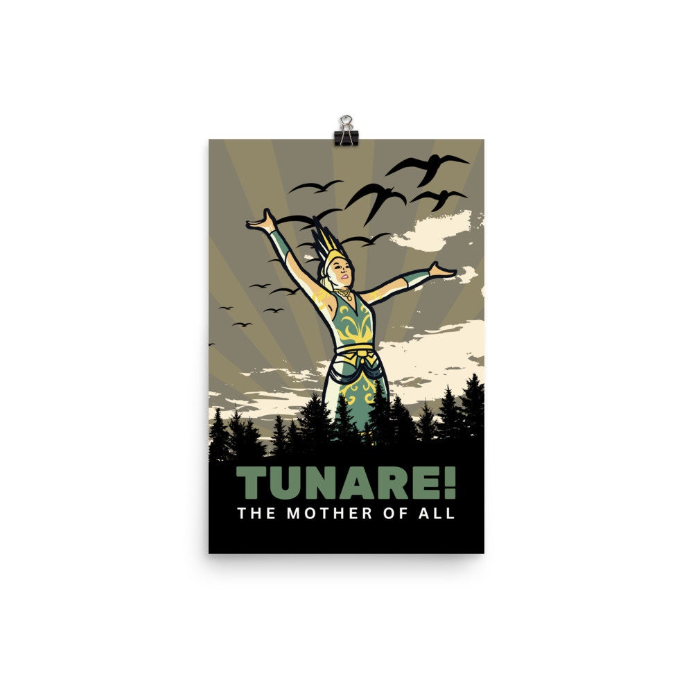 Everquest Fan Art Tunare Mother of All Poster - Etsy