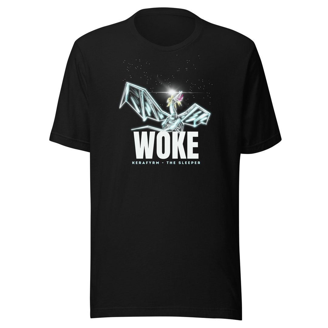 NEW! WOKE - Kerafyrm "the Sleeper" Dragon Everquest Fan Art T-shirt - Etsy