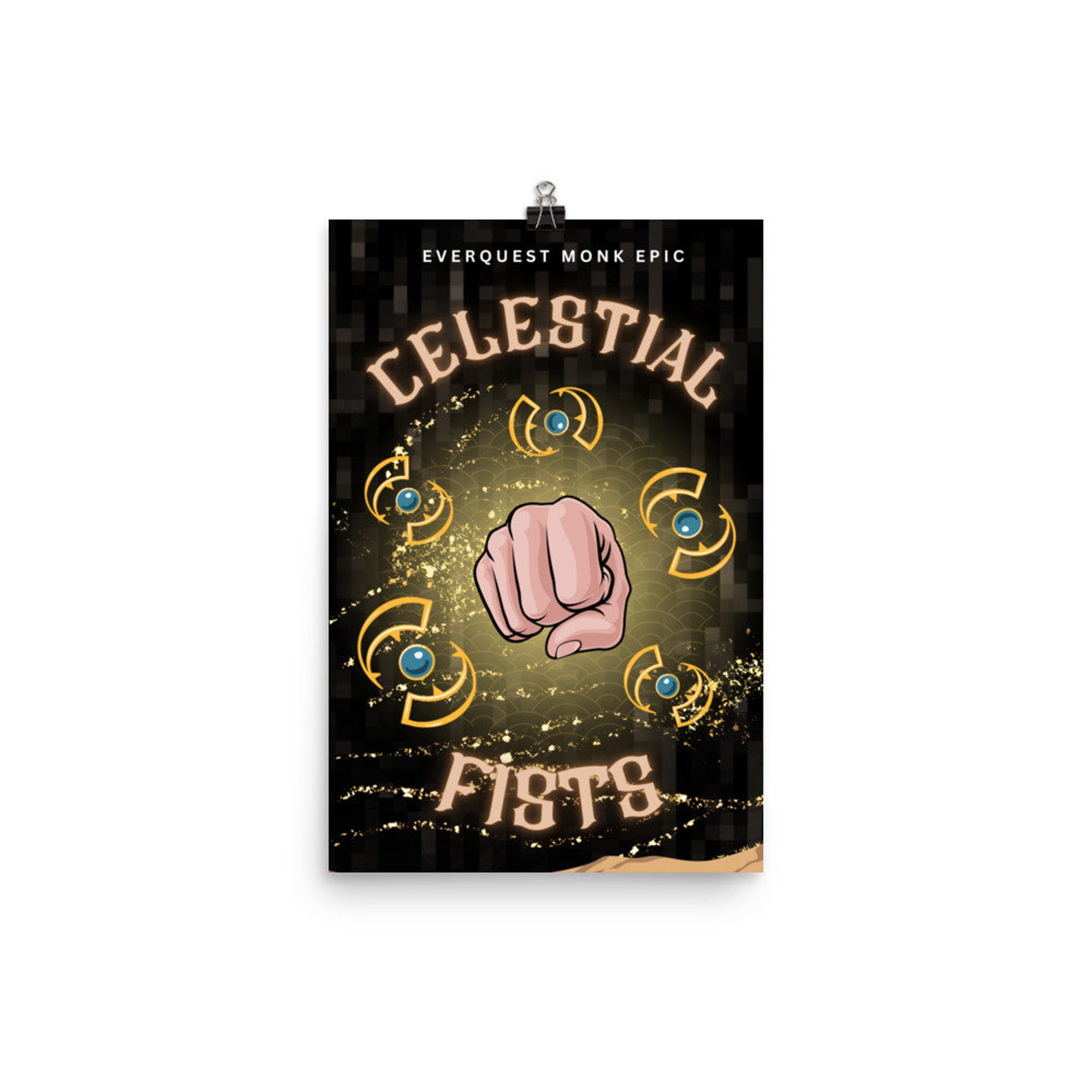 Everquest Fan Art - Monk Epic Poster - Etsy