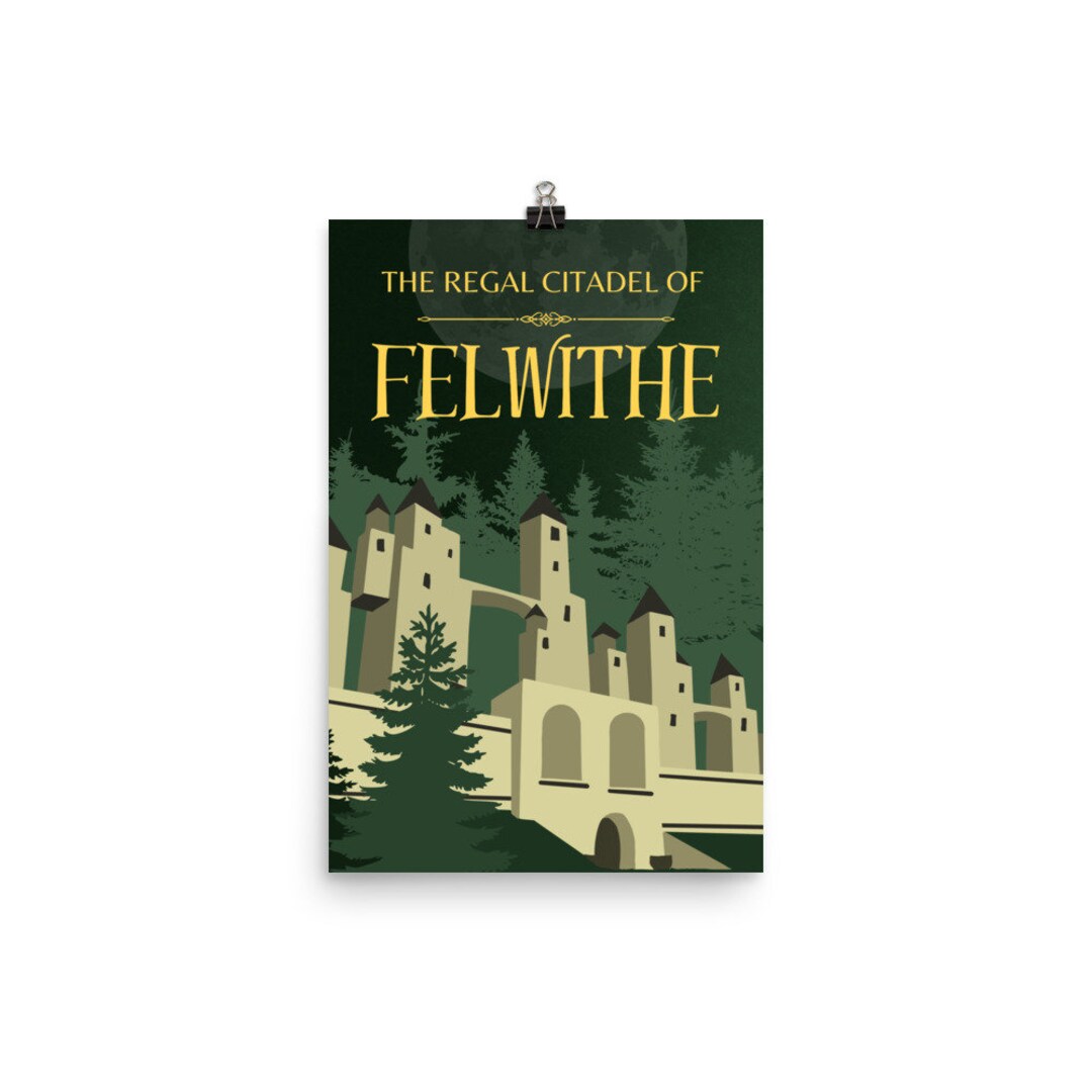 The Regal City of Felwithe Poster - Etsy