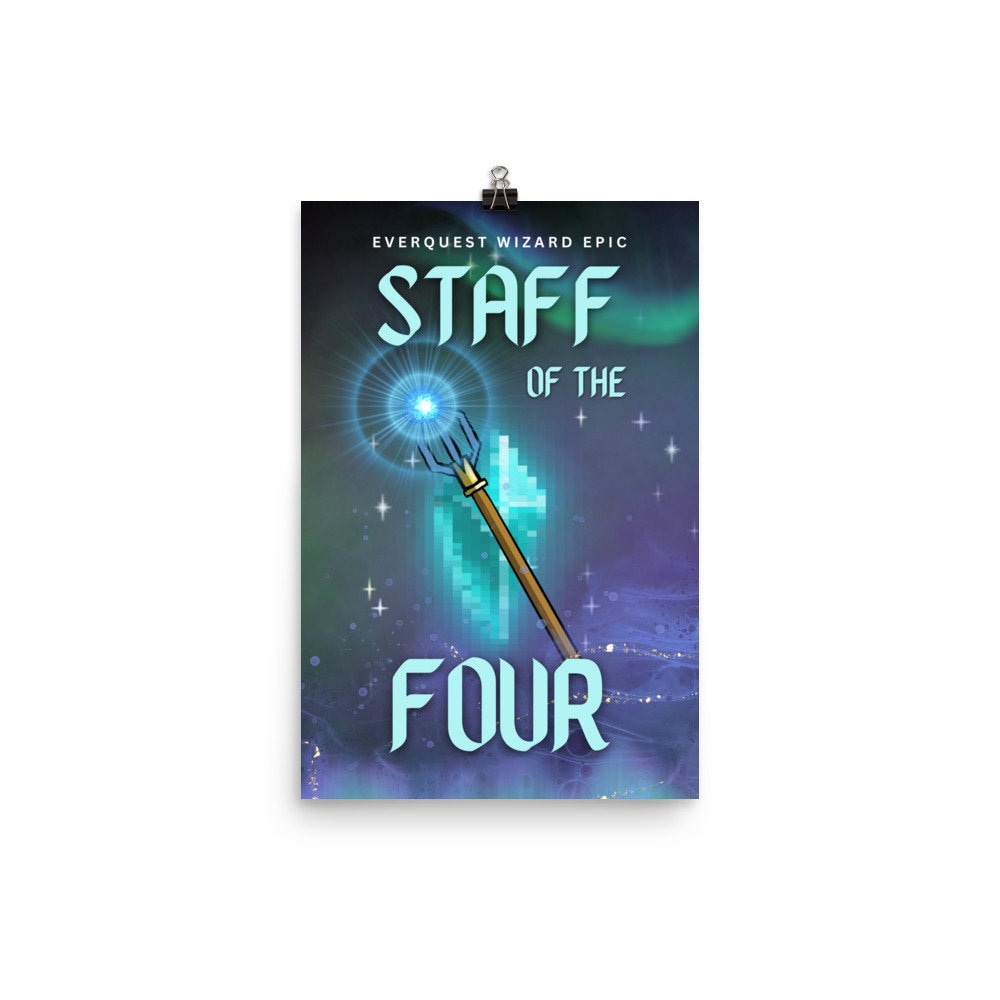 Everquest Fan Art - Wizard Epic Poster - Etsy