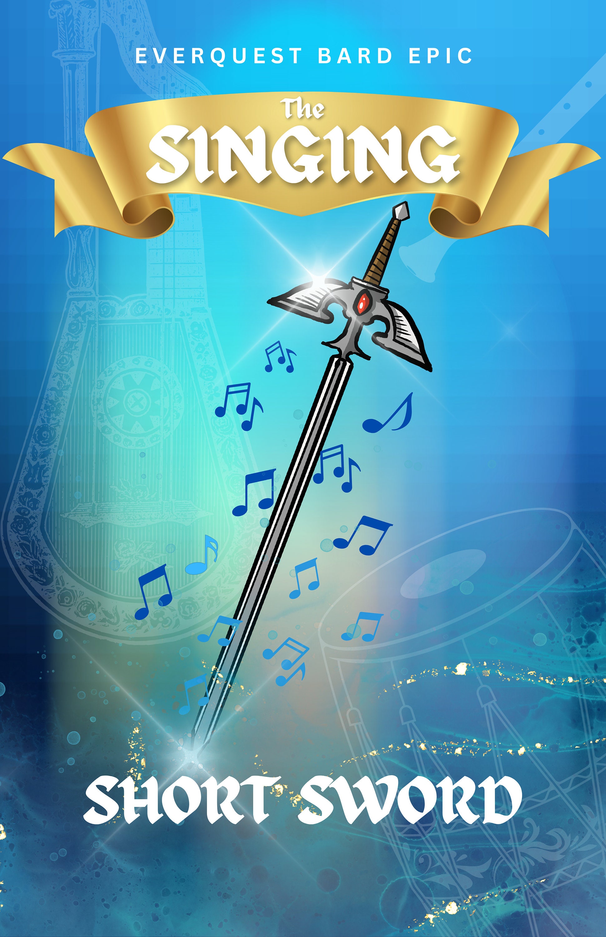 Everquest Fan Art - Bard Epic Poster - Etsy