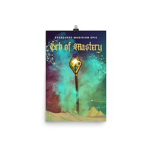 Everquest Fan Art - Magician Epic Poster - Etsy