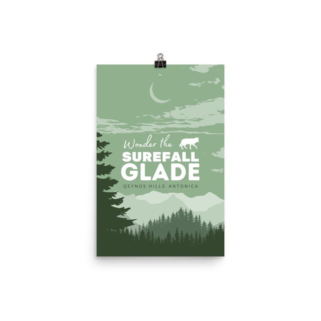 Wonder the Surefall Glade Poster - Etsy