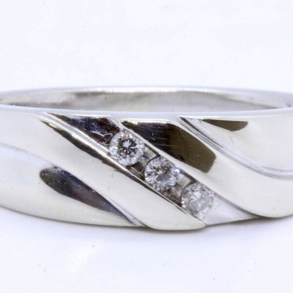 10k Diamond Ring - Etsy