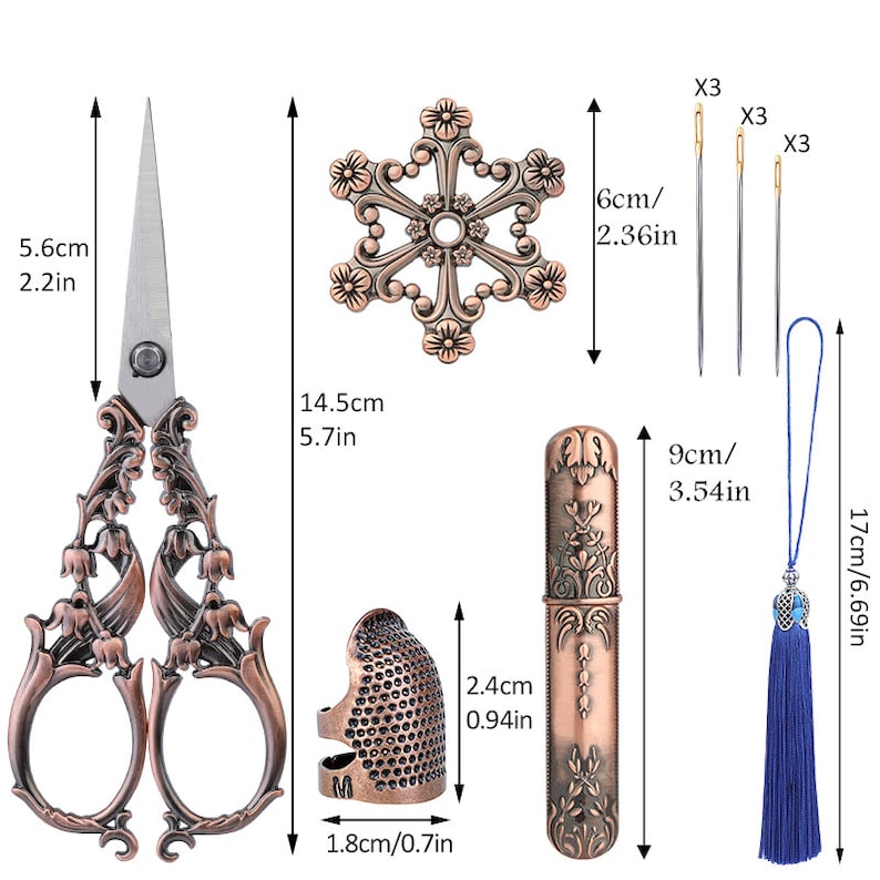 Tool Set for Sewing/embroidery Silver/grey Craft Tool Set | Etsy