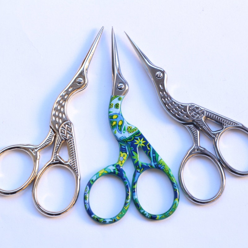 Heron Sewing Scissors - Etsy