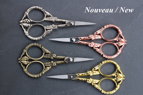 Scissors for Embroidery 4 Lace Antique Golden/bronze - Etsy