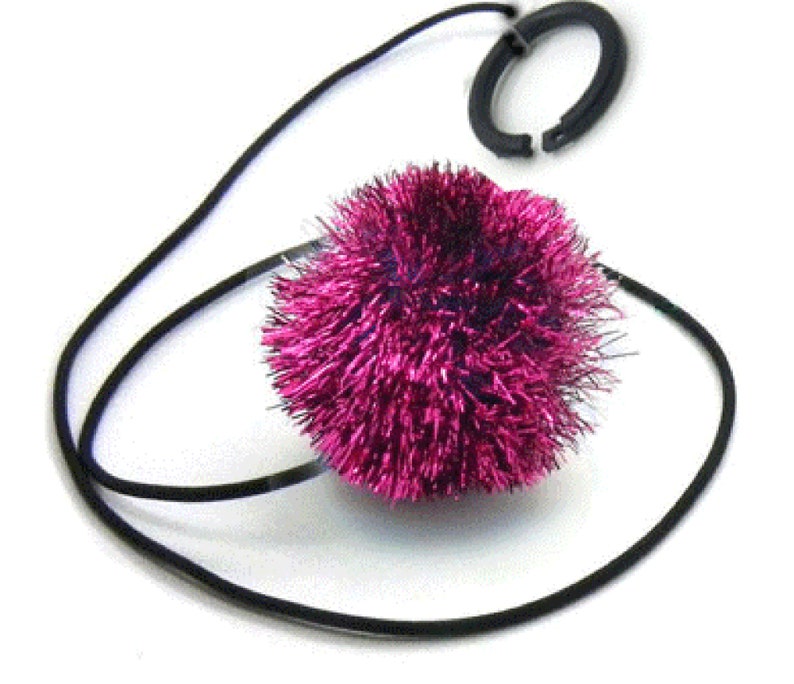 Tuff Kitty Puff® Jumbo Bouncy Ball String Cat Toy | Etsy
