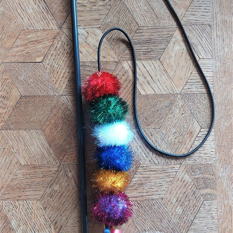 Pom Pom Wand - Etsy