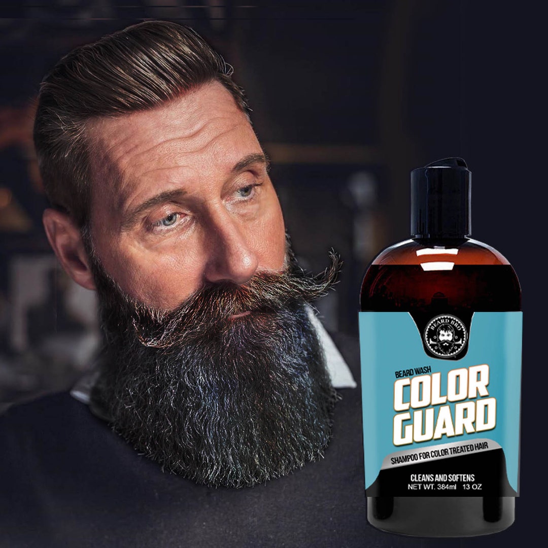 13 Oz. Color Guard Beard and Head Shampoo Formulated to Help Keep the ...