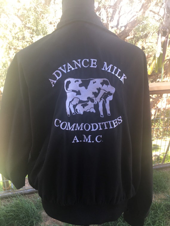 Youth Jacket Vintage 80s AMC Advance Milk Commodities - Etsy