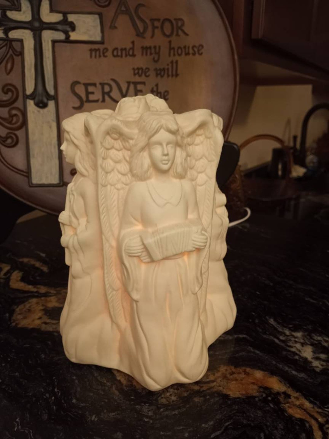 Vintage Angels Table Night Light - Etsy