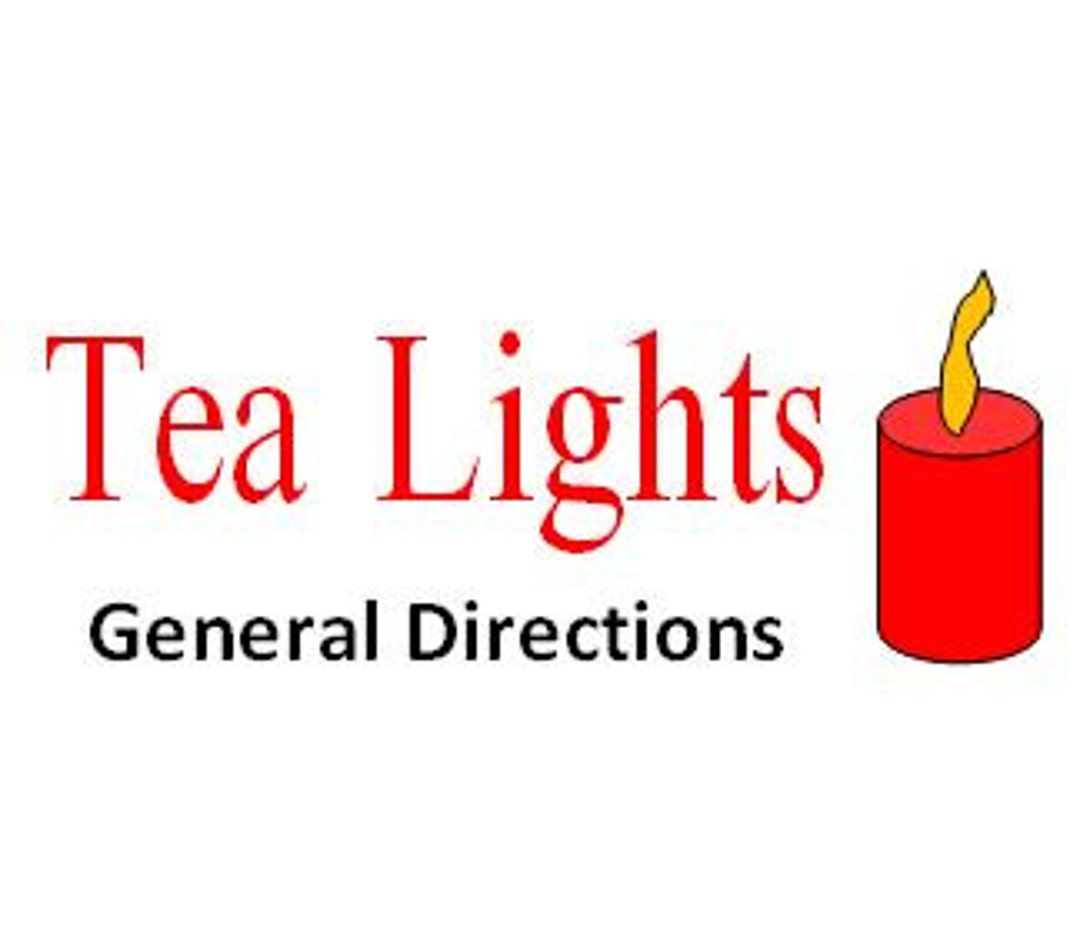 Tea Light Pattern Directions - Etsy