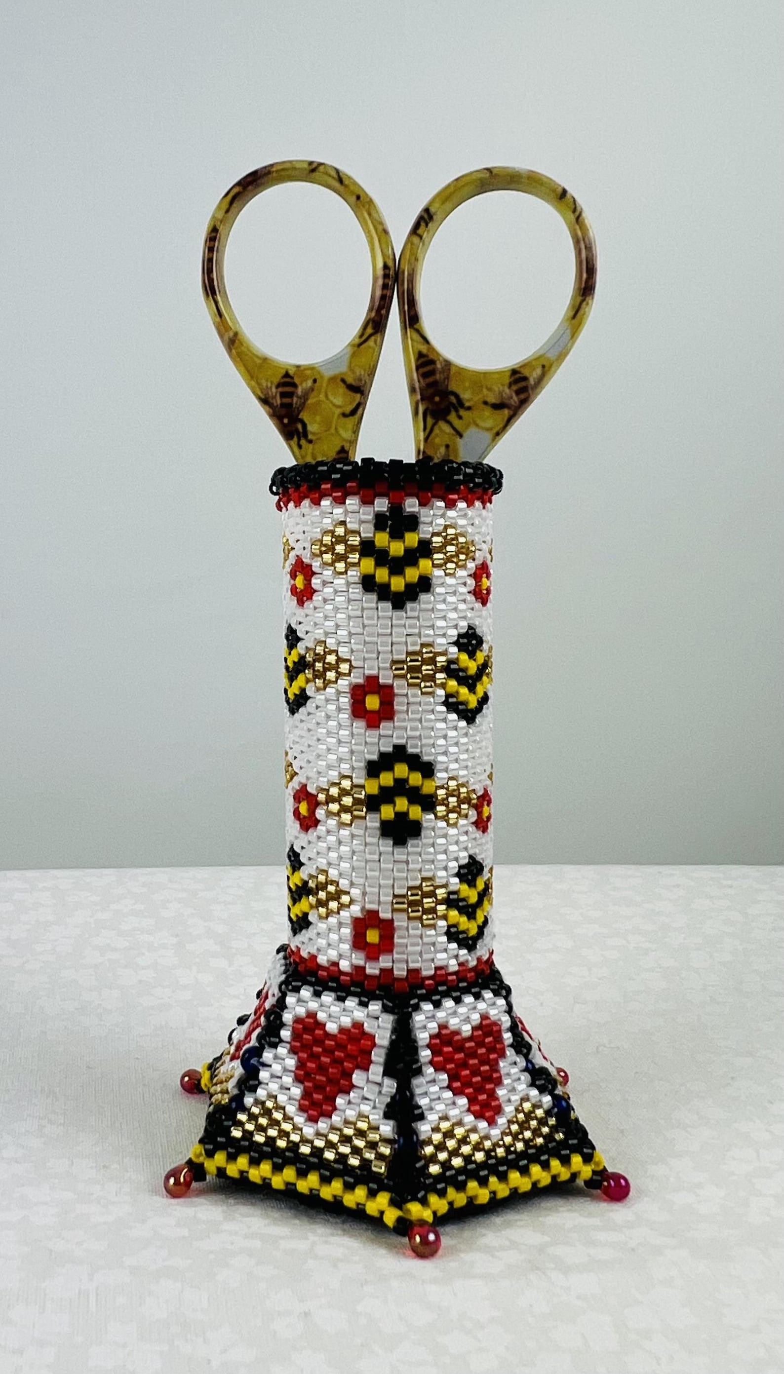 Tutorial - for the Love of Bees, Scissors Holder - Etsy
