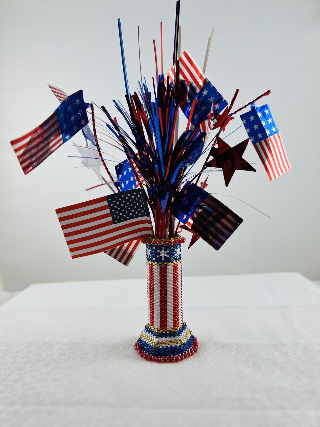 Tutorial and Kit, Natalie Shea's Patriotic Stand - Etsy