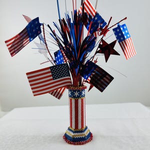 Tutorial and Kit, Natalie Shea's Patriotic Stand - Etsy