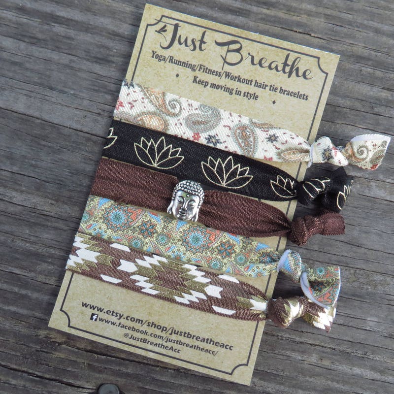Boho Hair Ties - Etsy