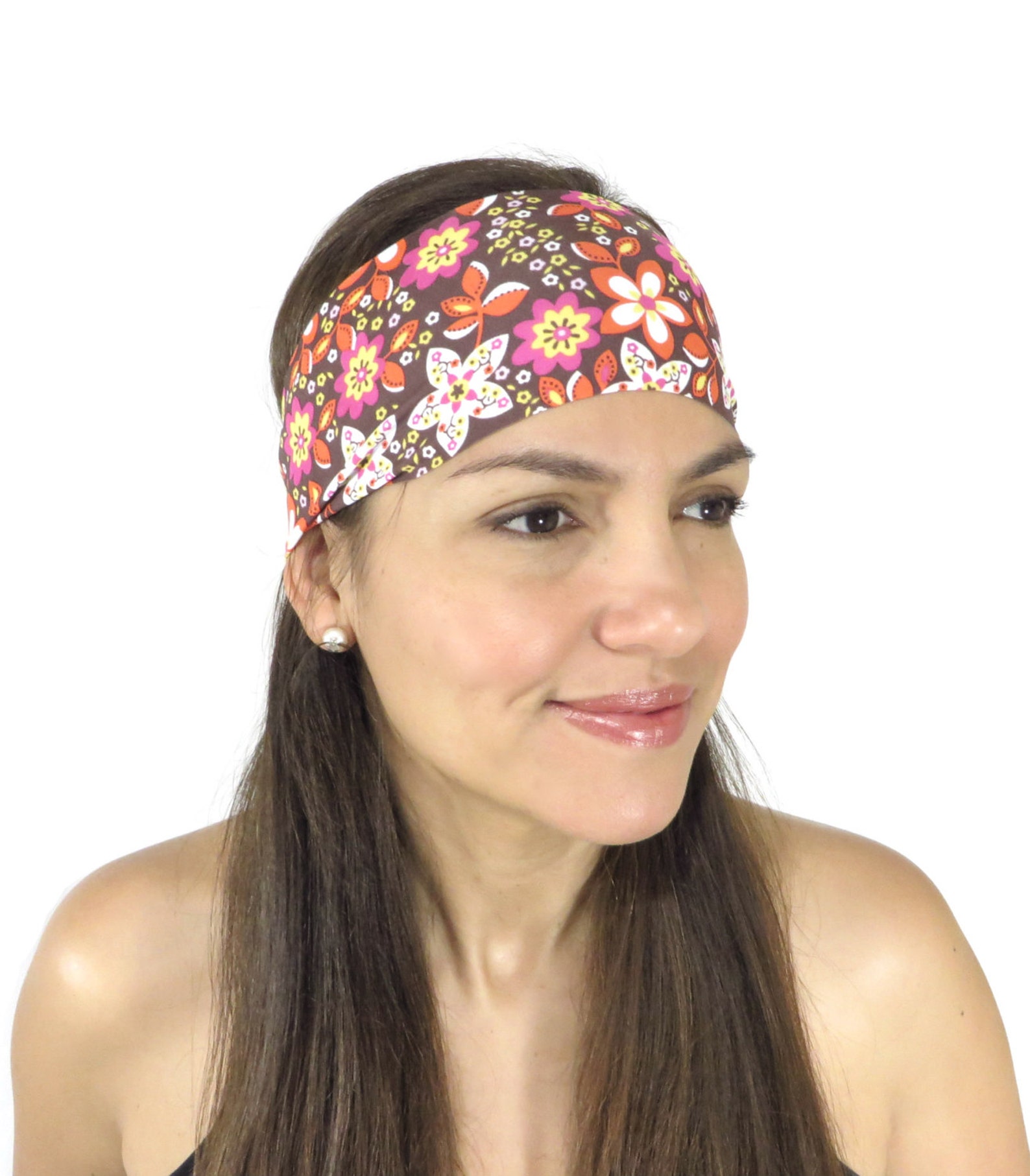 Yoga Headband Workout Headband Floral Headband Fitness - Etsy UK
