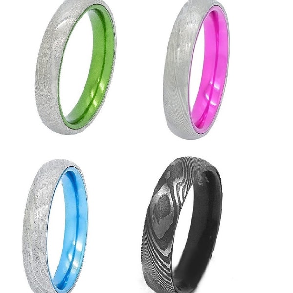 Mokume Gane Rings - Etsy