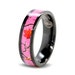 2 Piece Womens Camo Wedding Rings Pink Camo Ring Set Blue Camo ...