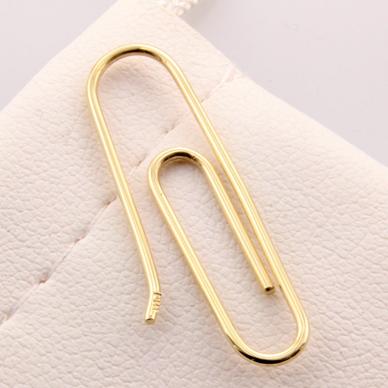 Paperclip Earrings - Etsy