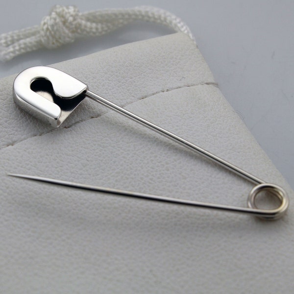 14k Gold Saftey Pin - Etsy