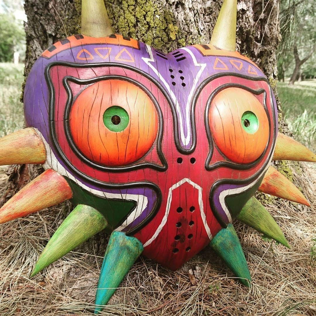 PHYSICAL EDITION Majoras Mask Replica - Etsy