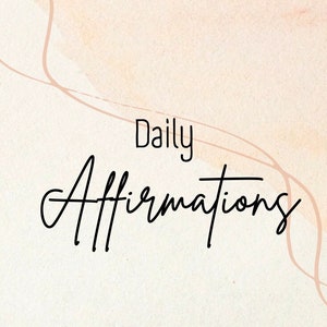 25 Affirmation Cards Printable, Affirmation Cards Digital, Vision Board ...