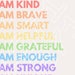 Affirmations for Kids, Classroom Posters, I Am Affirmations, Playroom ...