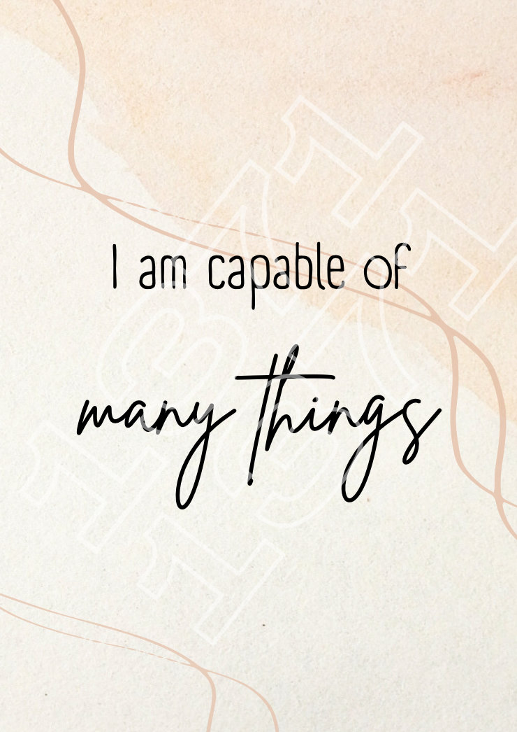 25 Affirmation Cards Printable, Affirmation Cards Digital, Vision Board ...